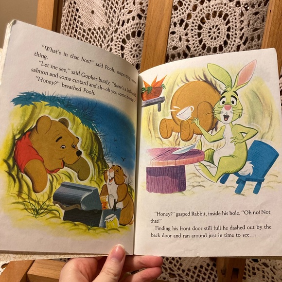 Other | Winnie The Pooh Meets Gopher Little Golden Books Childrens Book Disney | Poshmark